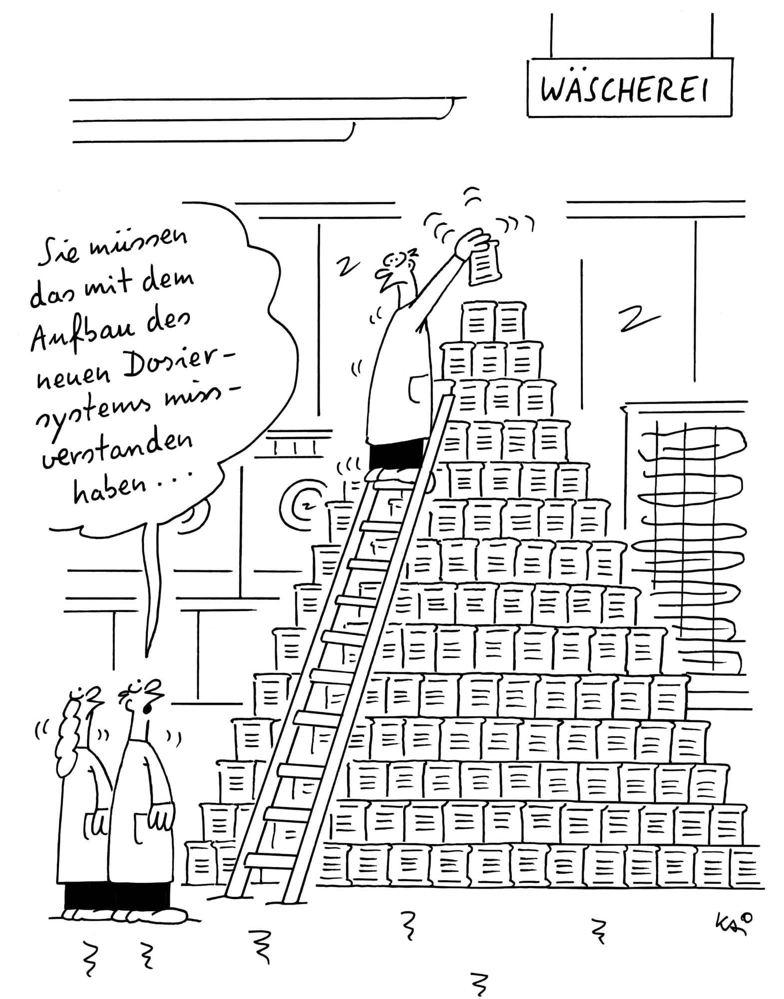 Cartoon des Monats