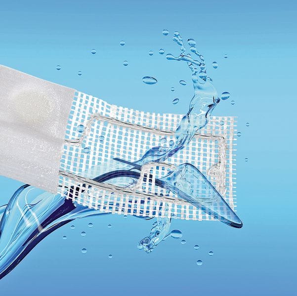 Direkt ins Material eingebunden